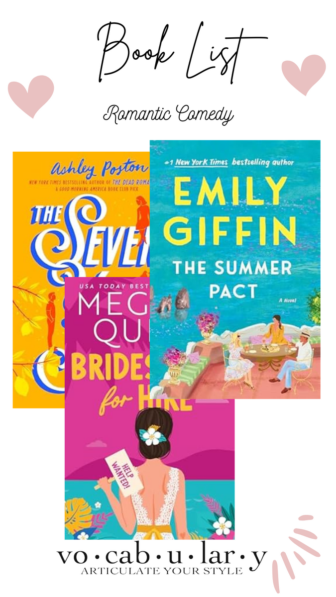 Your Romantic Comedy Book List – Vocabulary Boutique